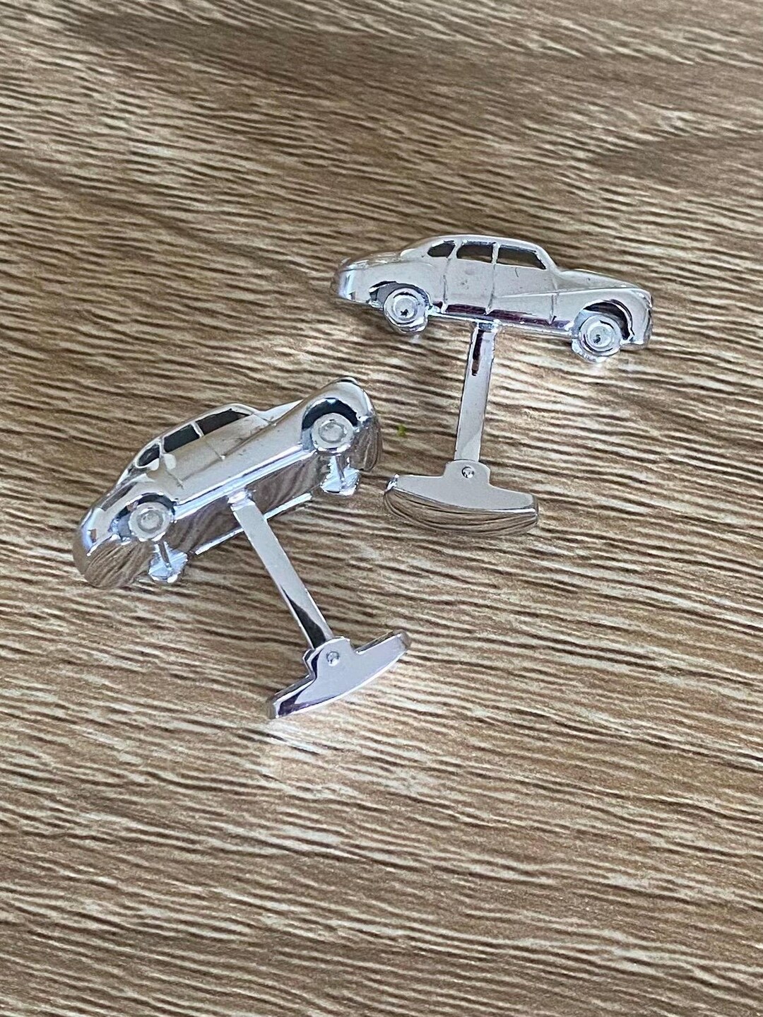 Vintage Car Sterling Silver Cufflinks - Etsy