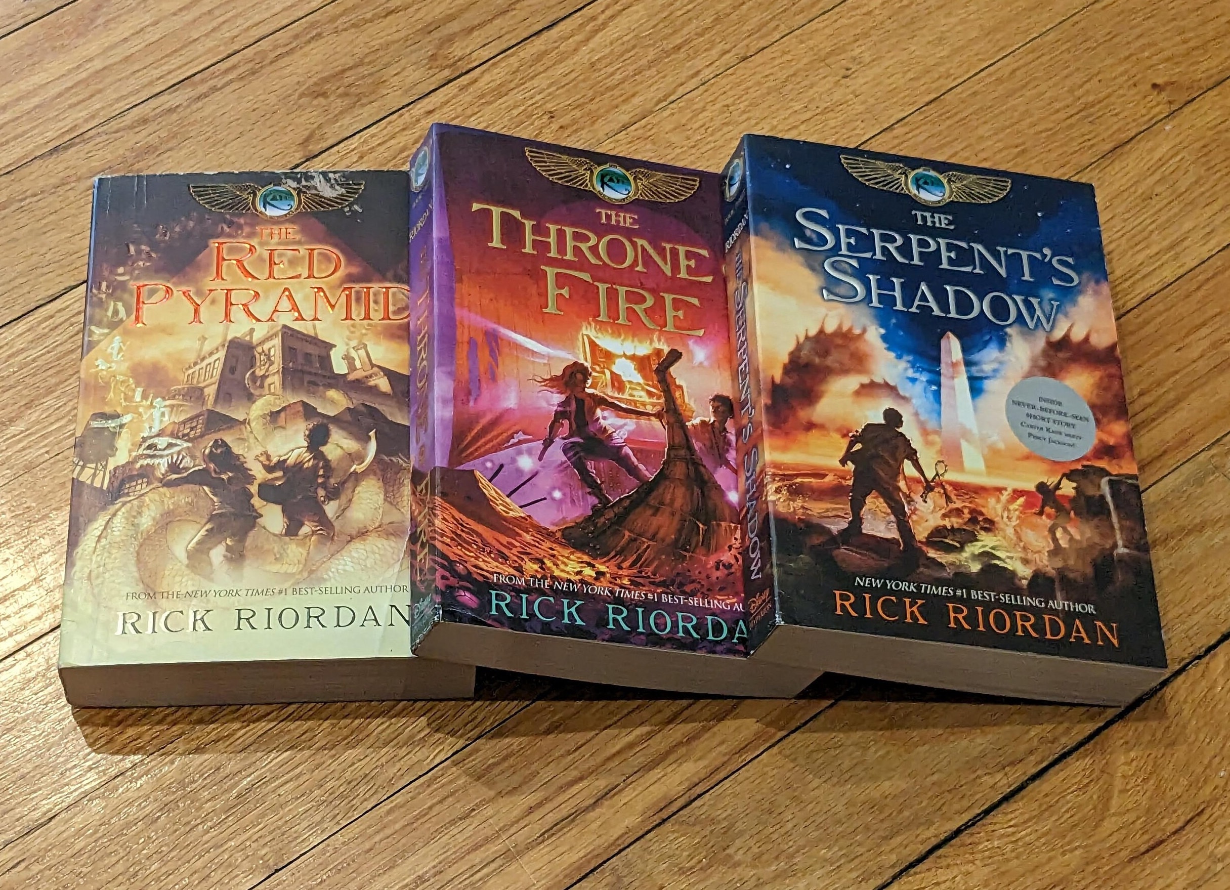 Kane Chronicles Book Covers