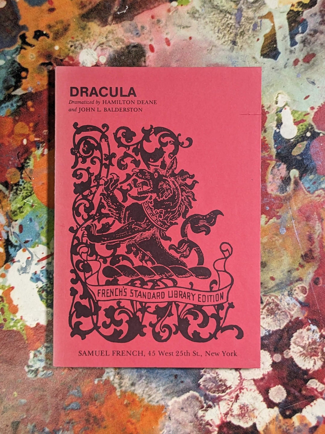 DRACULA VINTAGE SCRIPT Broadway Theatre Play Script 1960 by - Etsy