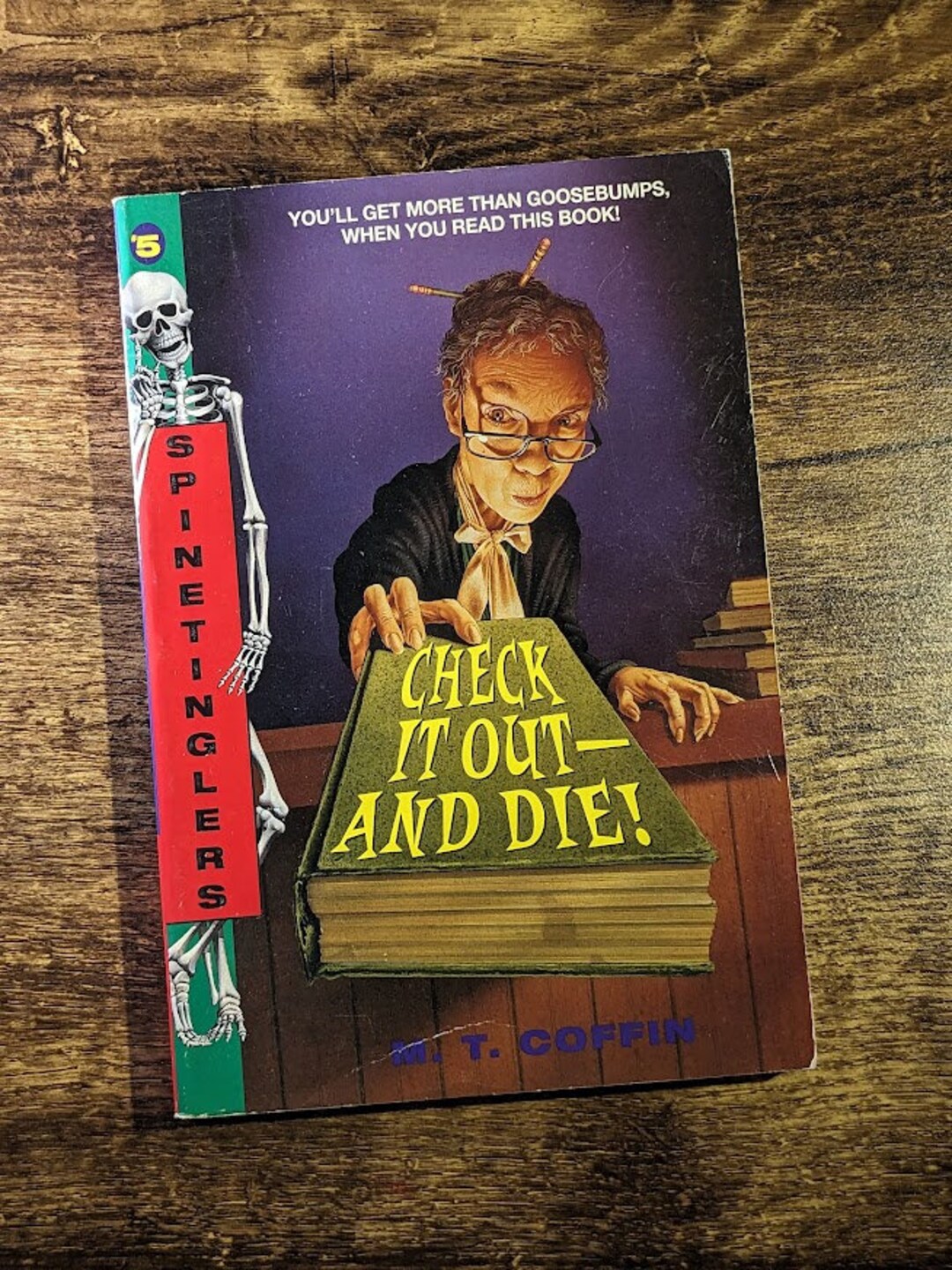 Check It Out-and Die spinetinglers No. 5 Vintage Paperback - Etsy