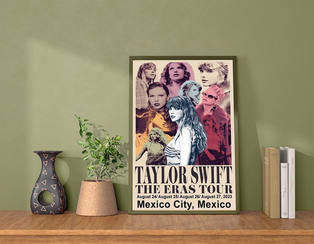 Tay I0/r Sw/ift the Eras Tour 2023 Foro Sol Mexico City Poster - Etsy