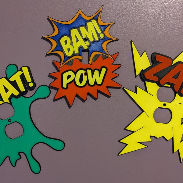 Comic Book Sounds - Etsy