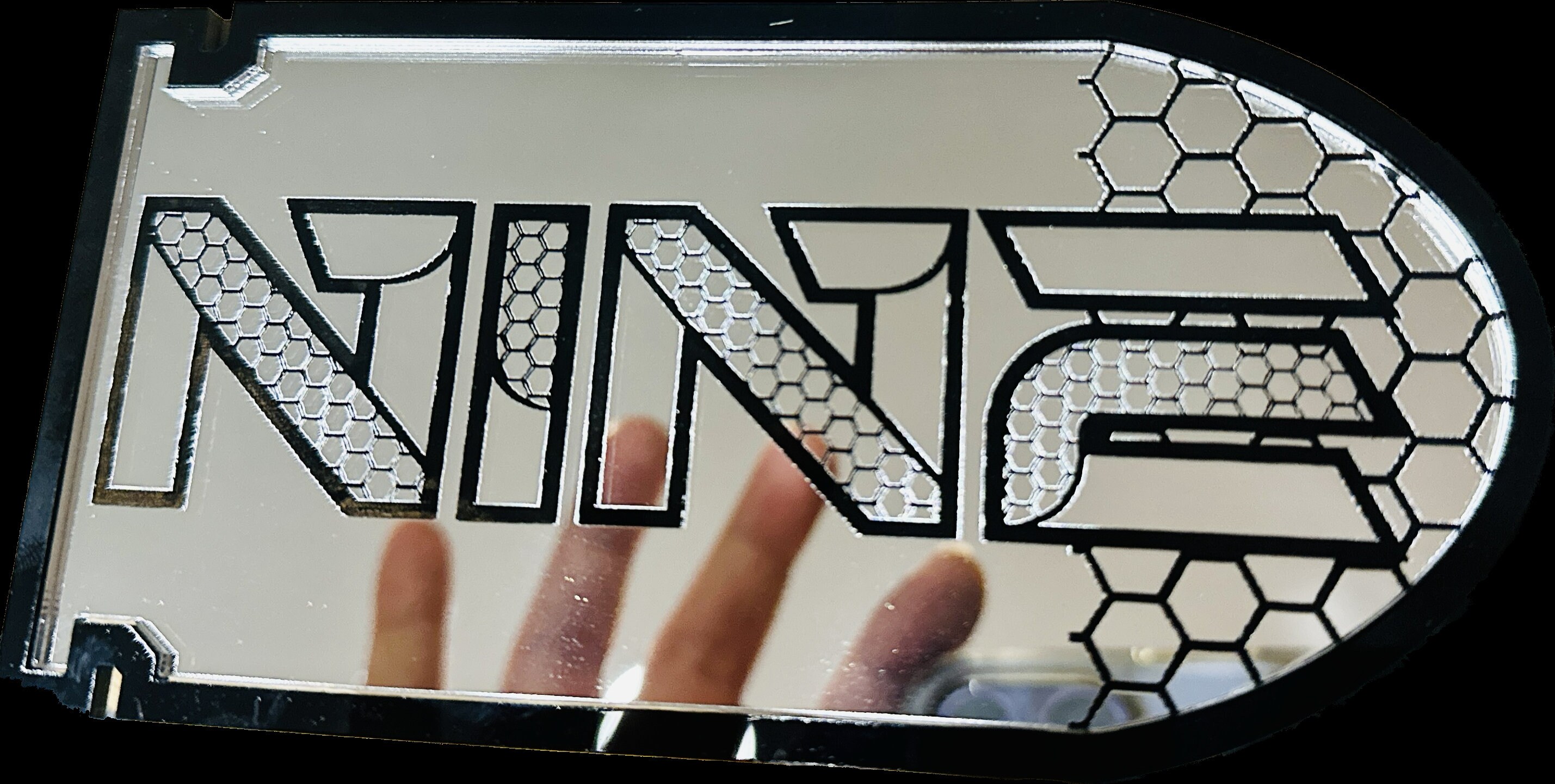 9MM NINE Badge Emblem Custom - Etsy