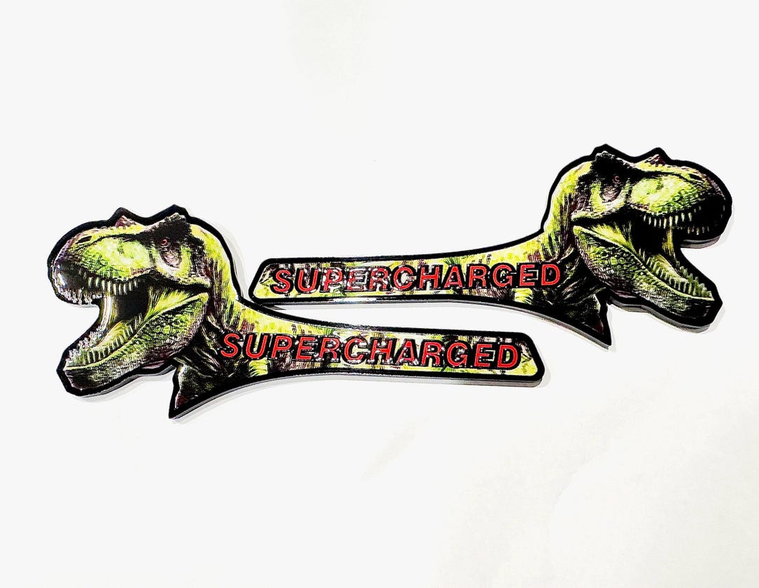 Trex TRX Hellcat Supercharged Custom Badge Dodge Challenger Charger TRX ...