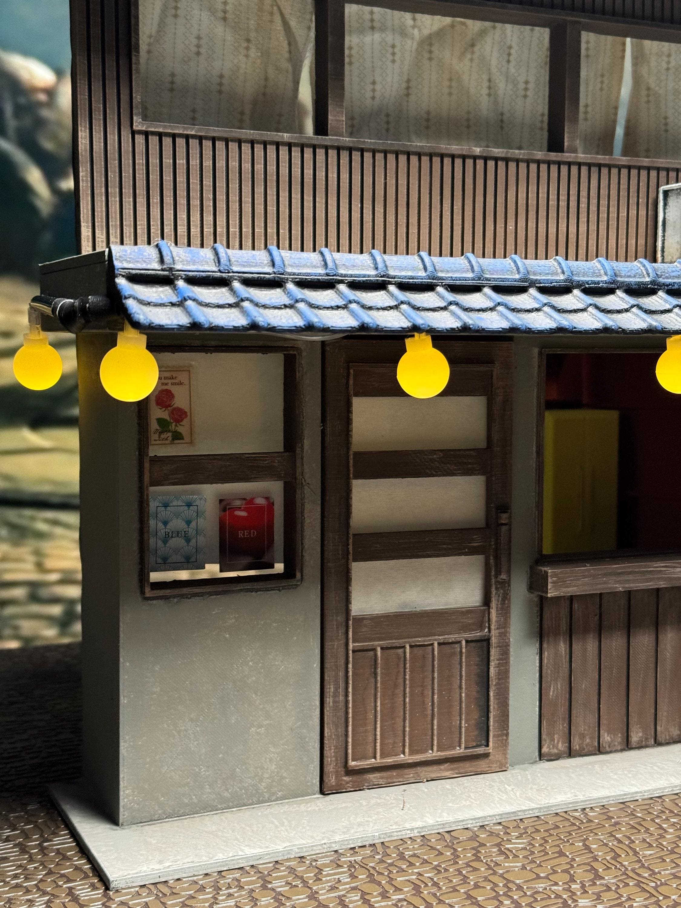 Diorama 1/12 Scale Japanese Storefront. - Etsy