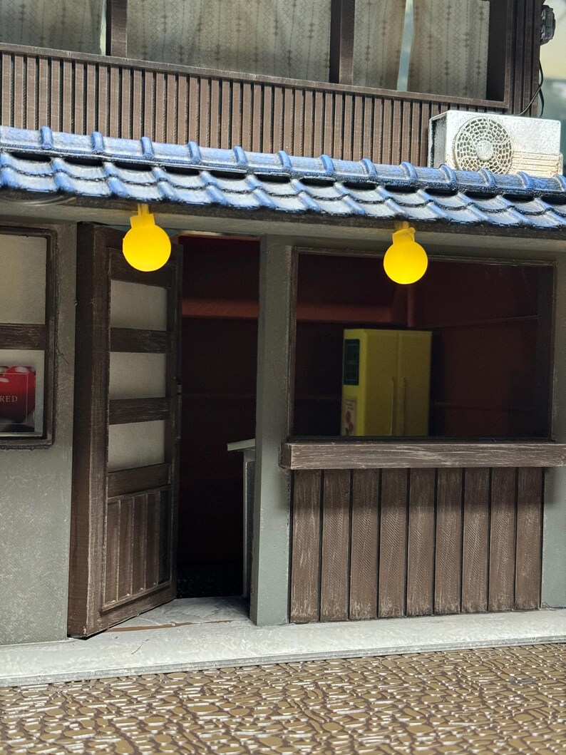 Diorama 1/12 Scale Japanese Storefront. - Etsy