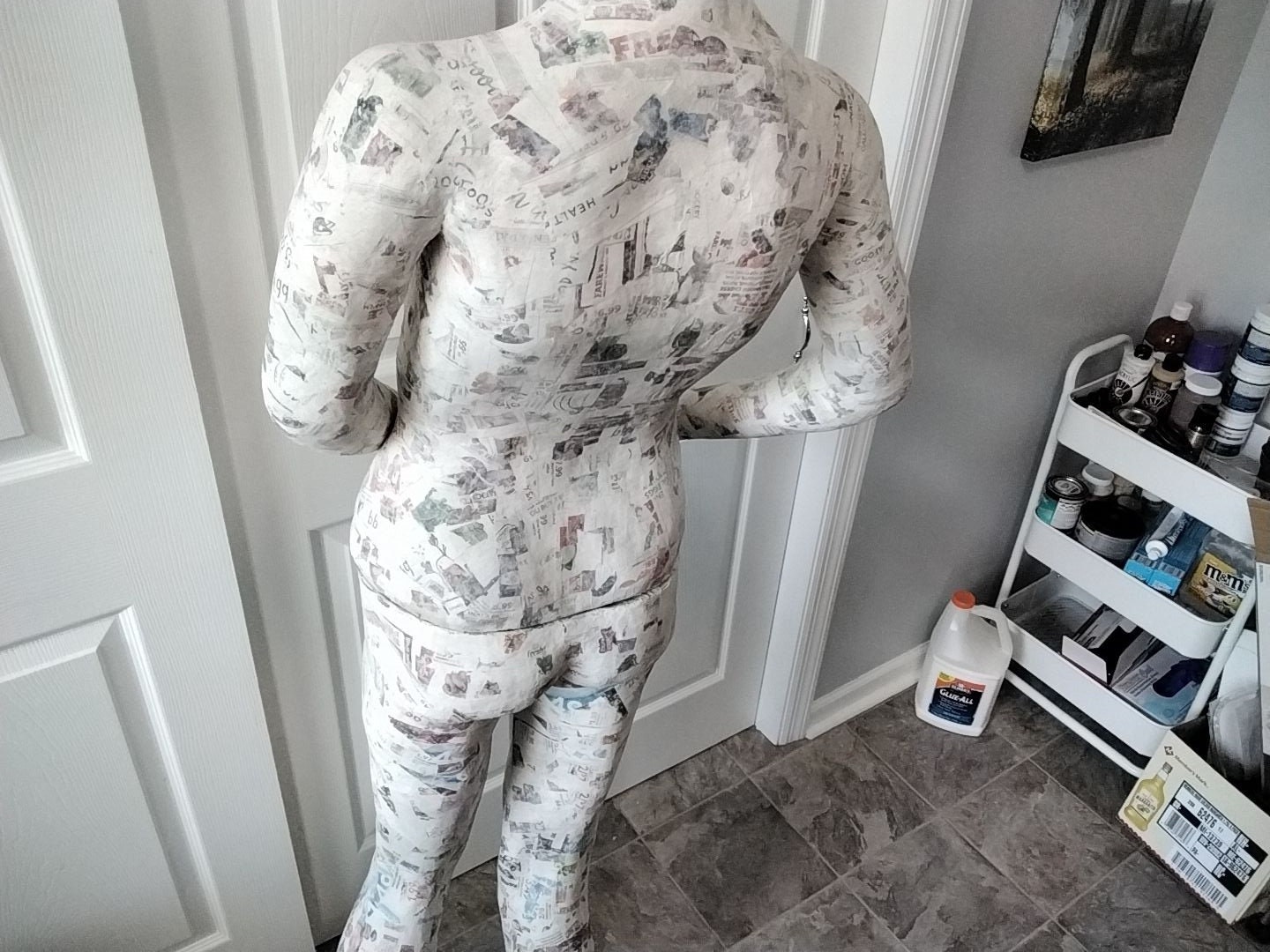 Paper Mache Life Like Mannequin - Etsy