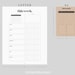 Minimalist Journal Template, Daily, Weekly, Monthly, Bullet Journal ...