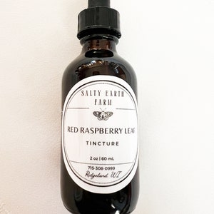 Red Raspberry Leaf Tincture - Etsy
