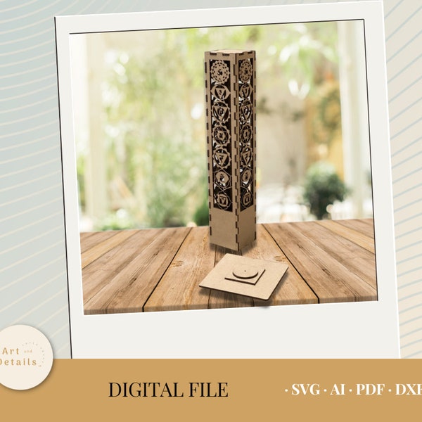 Laser File Incense Holder - Etsy
