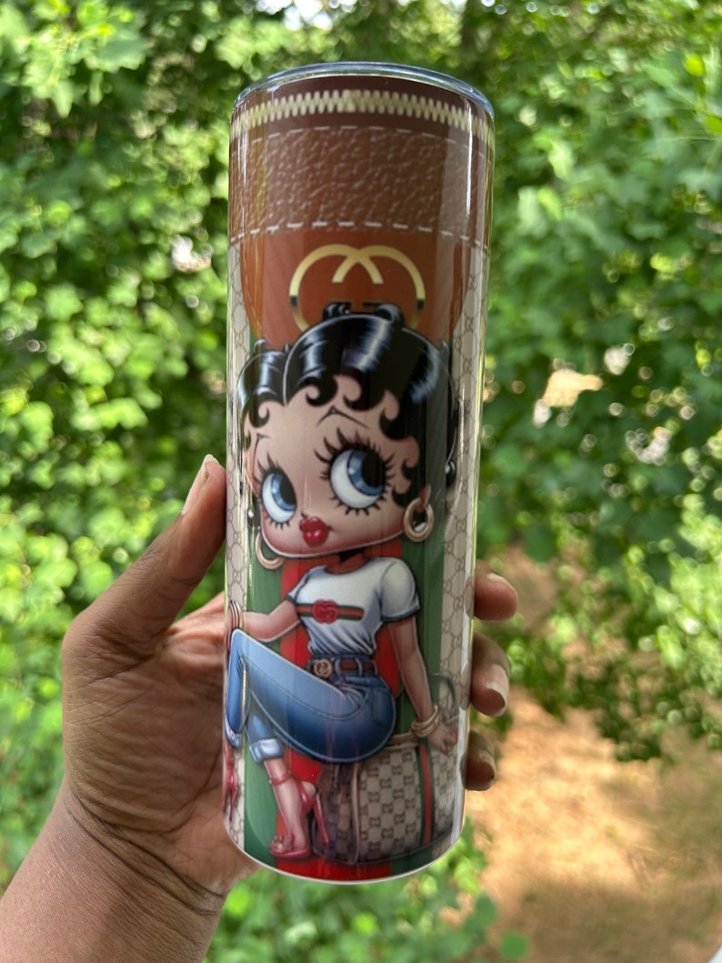 20oz Custom Betty Boop Tumbler - Etsy