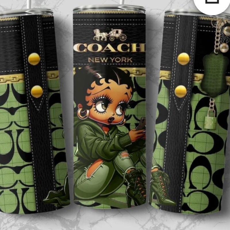 Betty Boop Gucci Tumbler Wrap - Etsy
