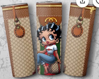 20oz Custom Betty Boop Tumbler - Etsy