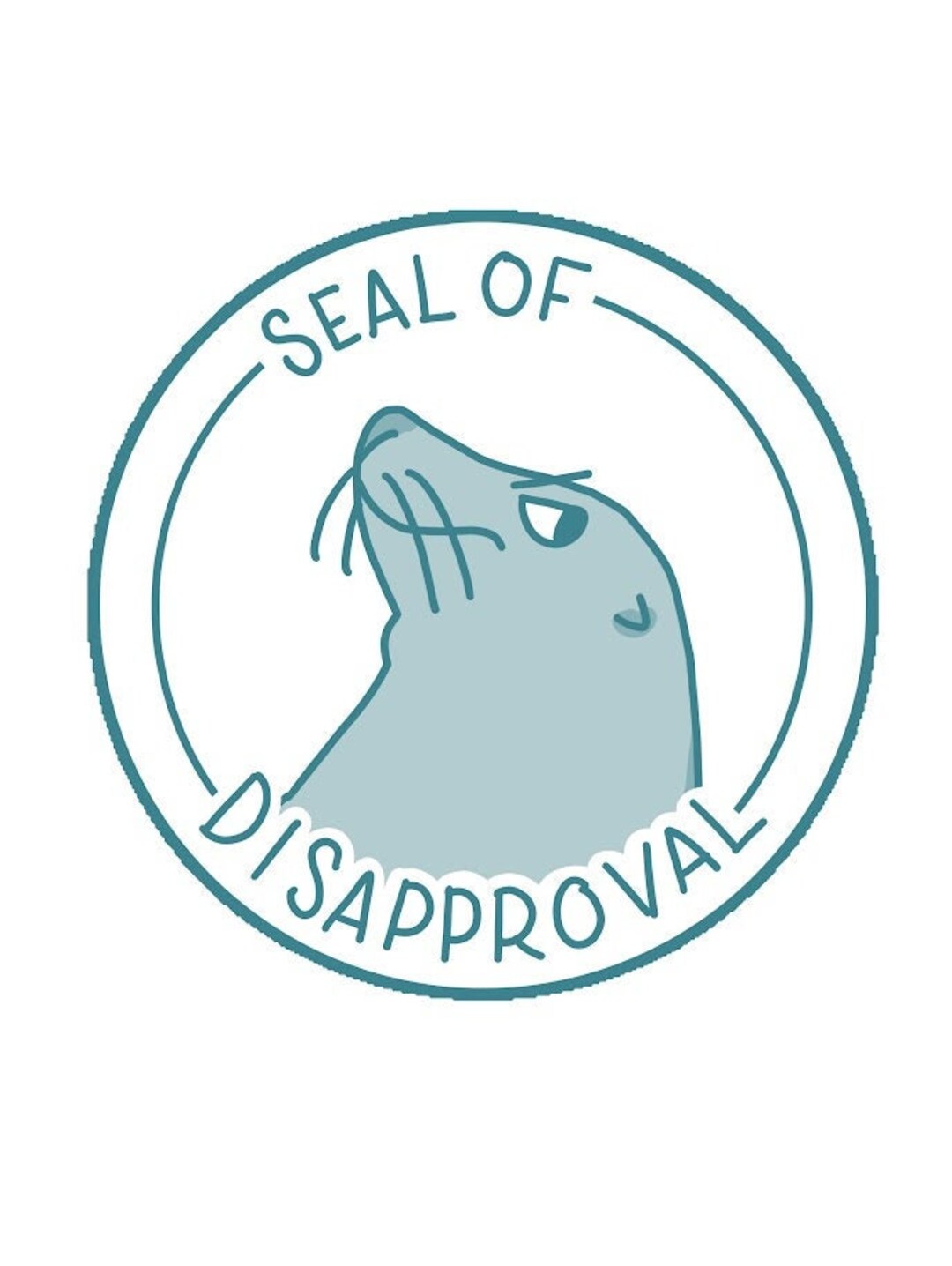 Seal of Disapproval - Etsy