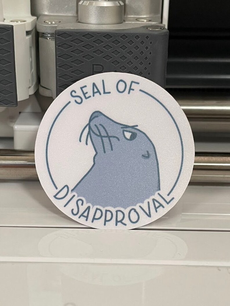 Seal of Disapproval - Etsy