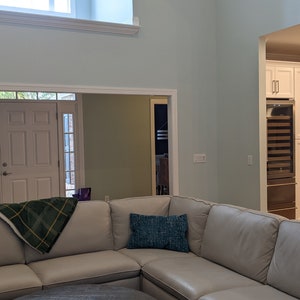 Calm Airy Modern Coastal Paint Color Palette Benjamin Moore Beach House ...