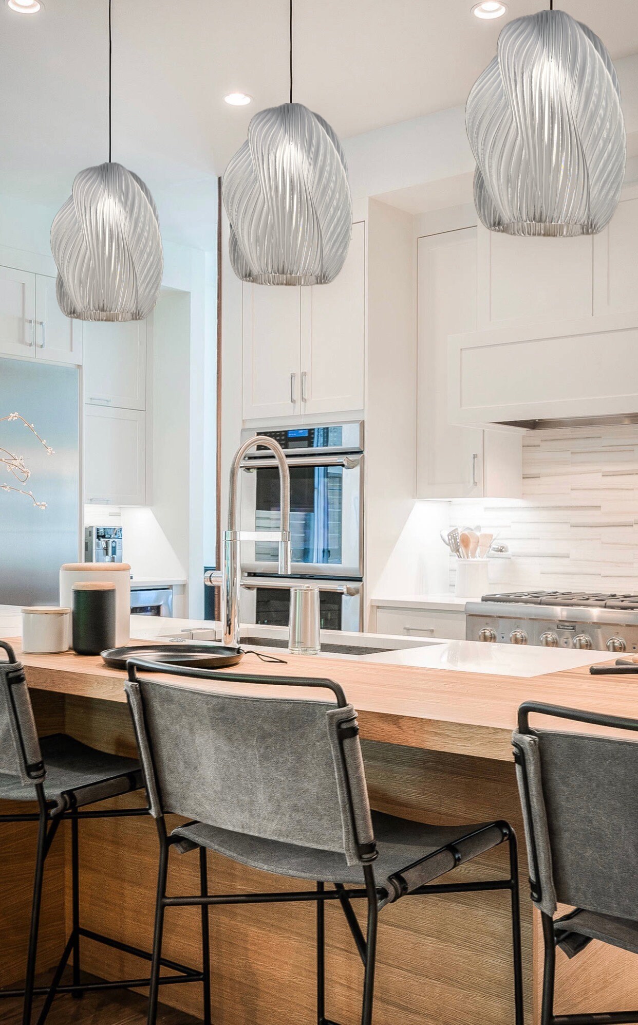 Lumiglow Pendant Light - Modern 3D Printed Lighting Fixture | Made in ...