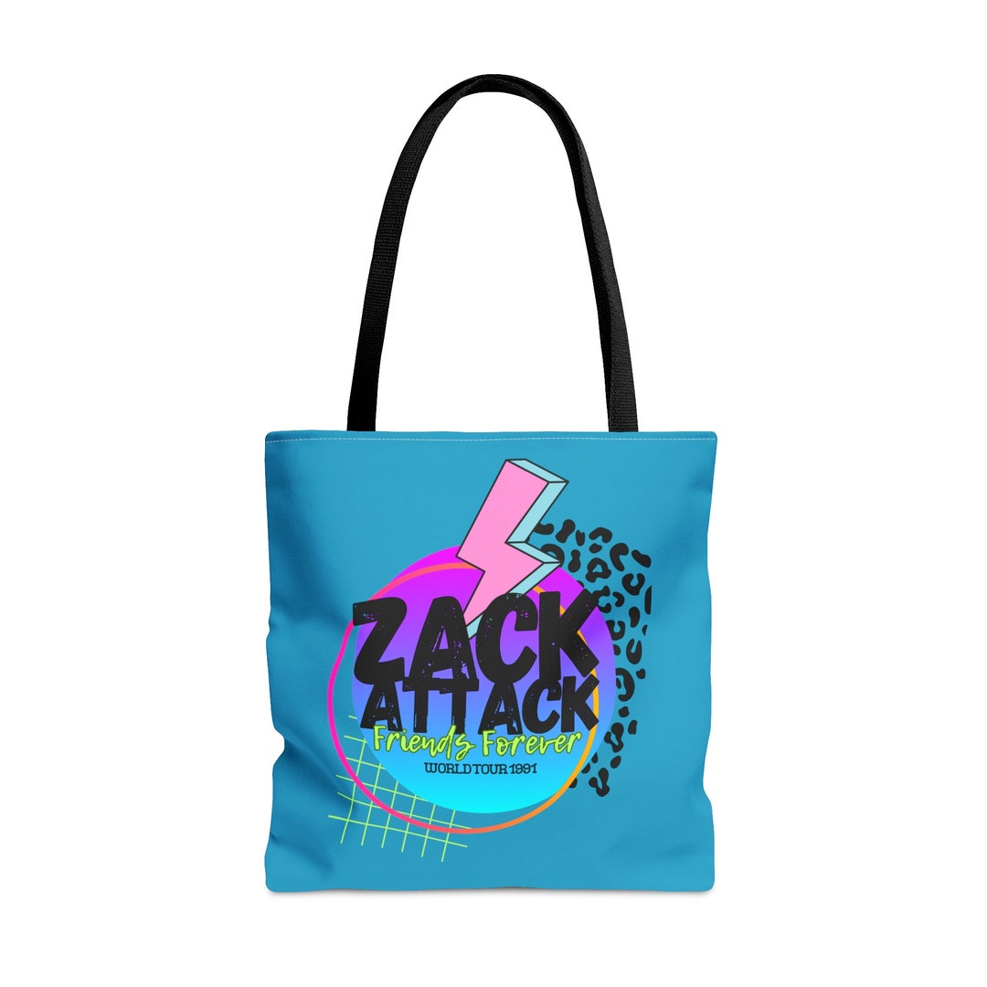 Zack Attack World Tour Bag | Save by the Bell | Funny 90s Stuff | Gifts ...