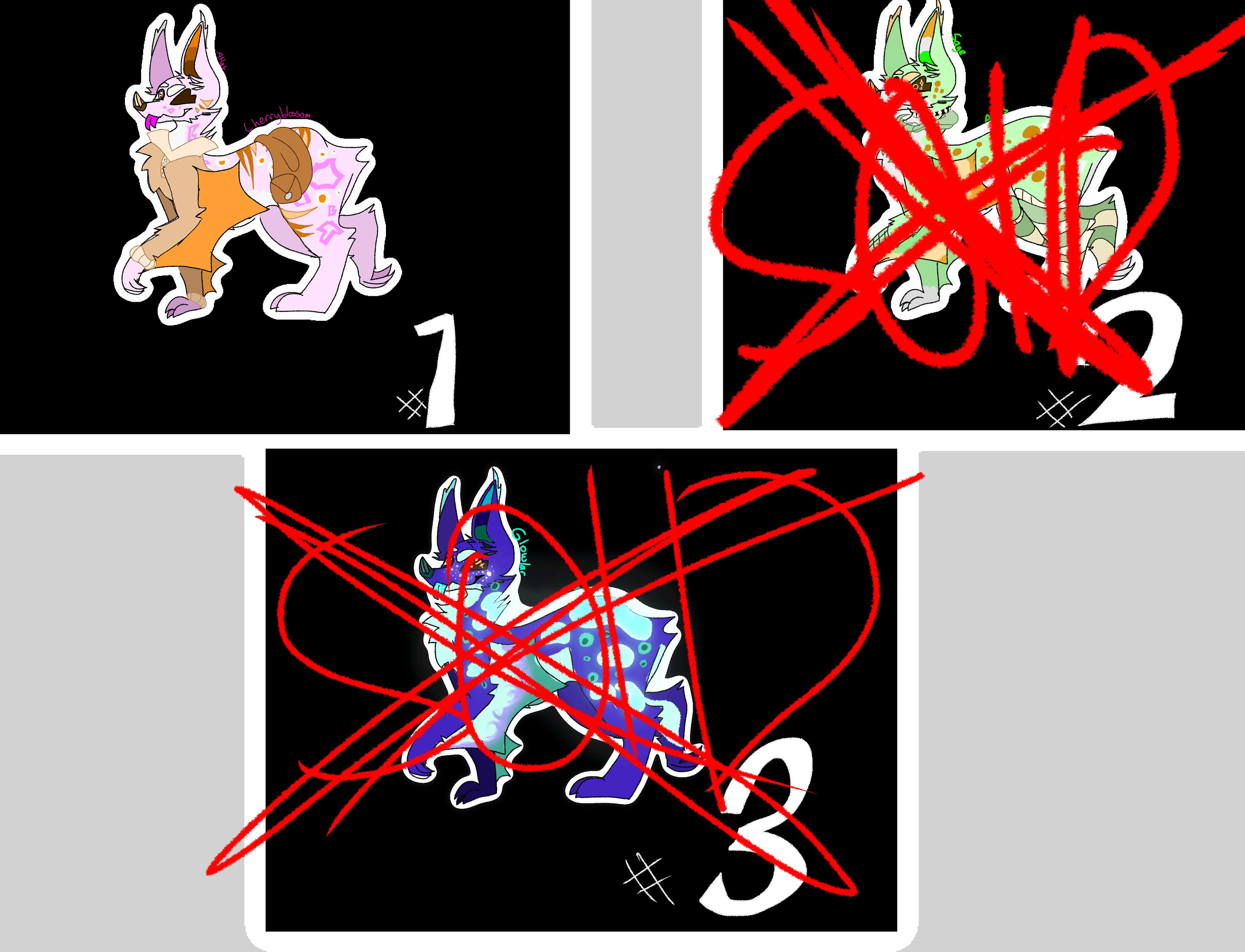 Bat Adoptables please Read Description - Etsy