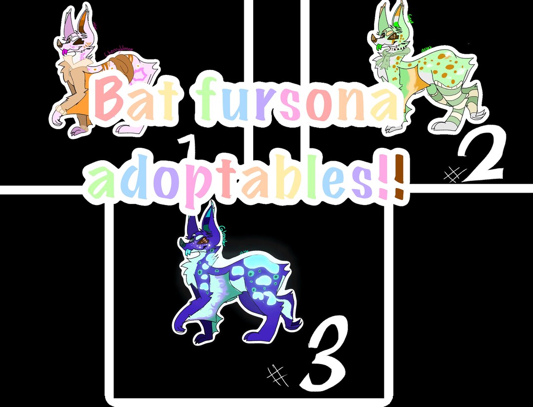 Bat Adoptables please Read Description - Etsy