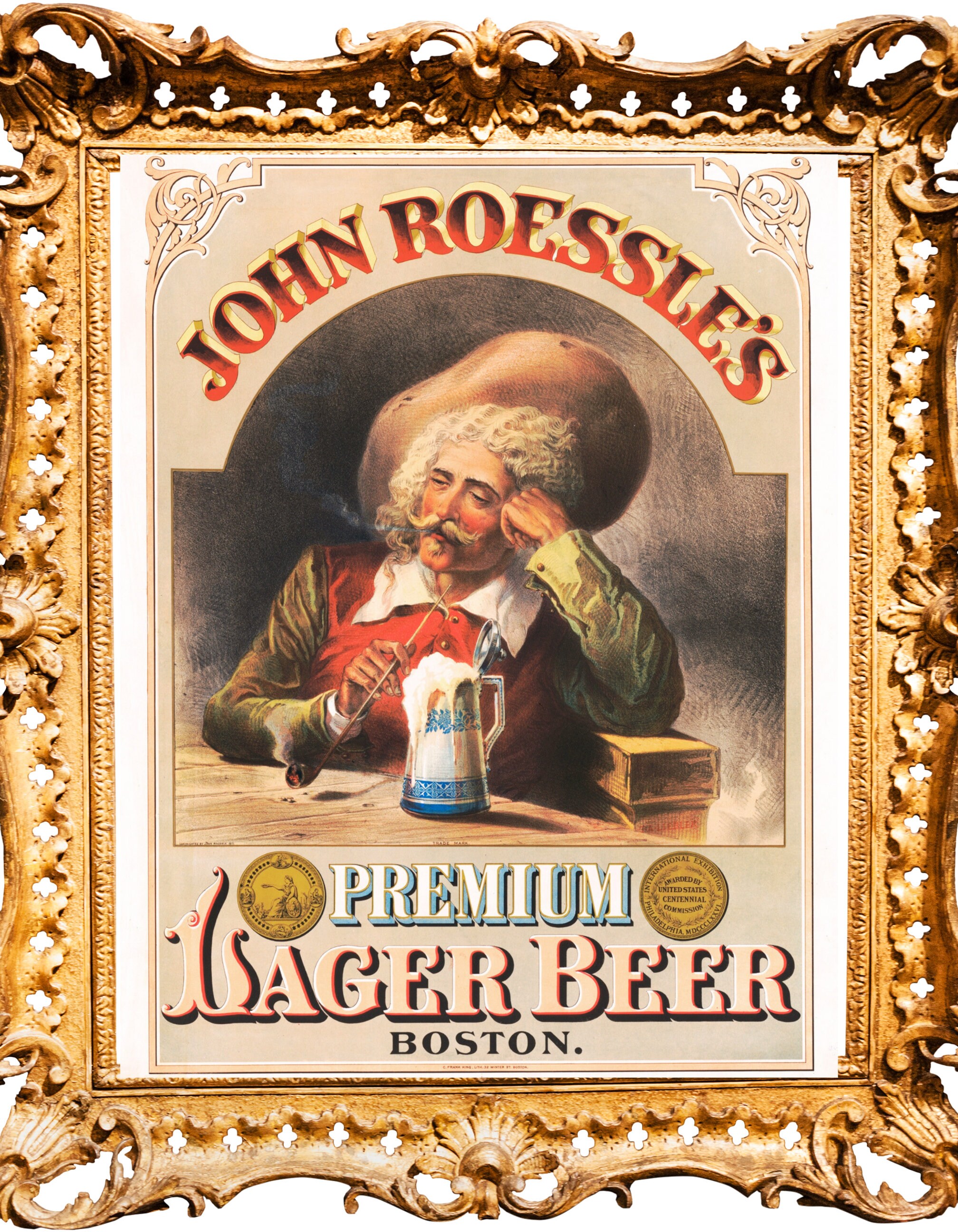 Beer Art Print: Download Vintage Beer Advertisement for Wall Art and ...