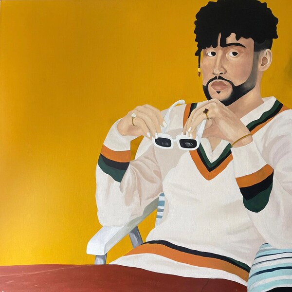 Bunny Painting - Etsy