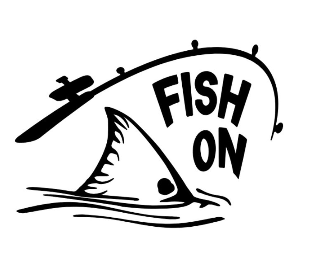 Fish on Redfish Vinyl Decal, Fathers Day Gift,mothers Day Gift,birthday ...