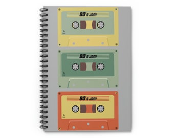 Spiral Notebook Ruled Line - Etsy