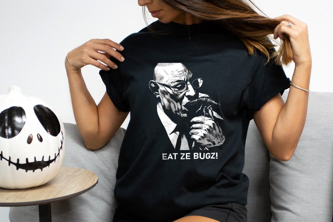 Eat Ze Bugz! Klaus Schwab Eating A Bug Cotton Tee - Etsy