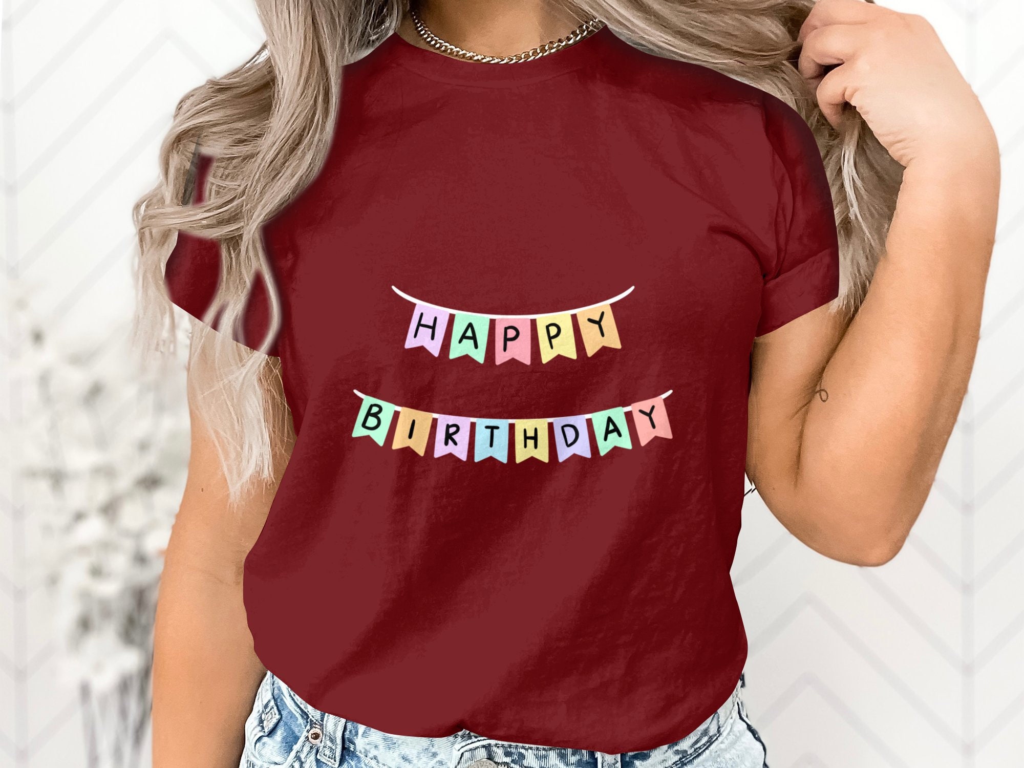 Happy Birthday Shirt, Birthday Party Girl Shirt, Birthday Squad Shirt ...