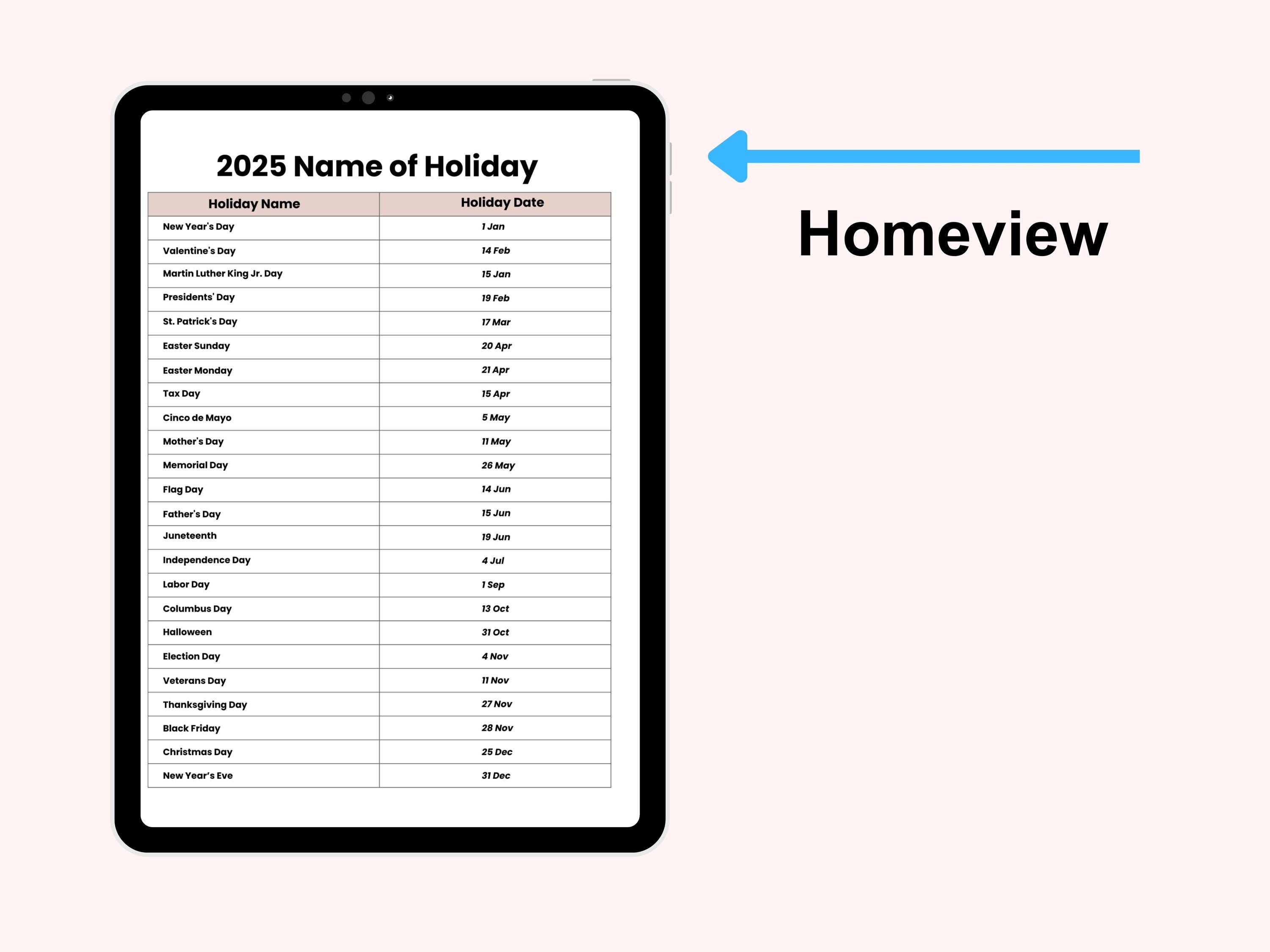 2025 Vision Board Planner, Editable Canva Template (digital Download ...