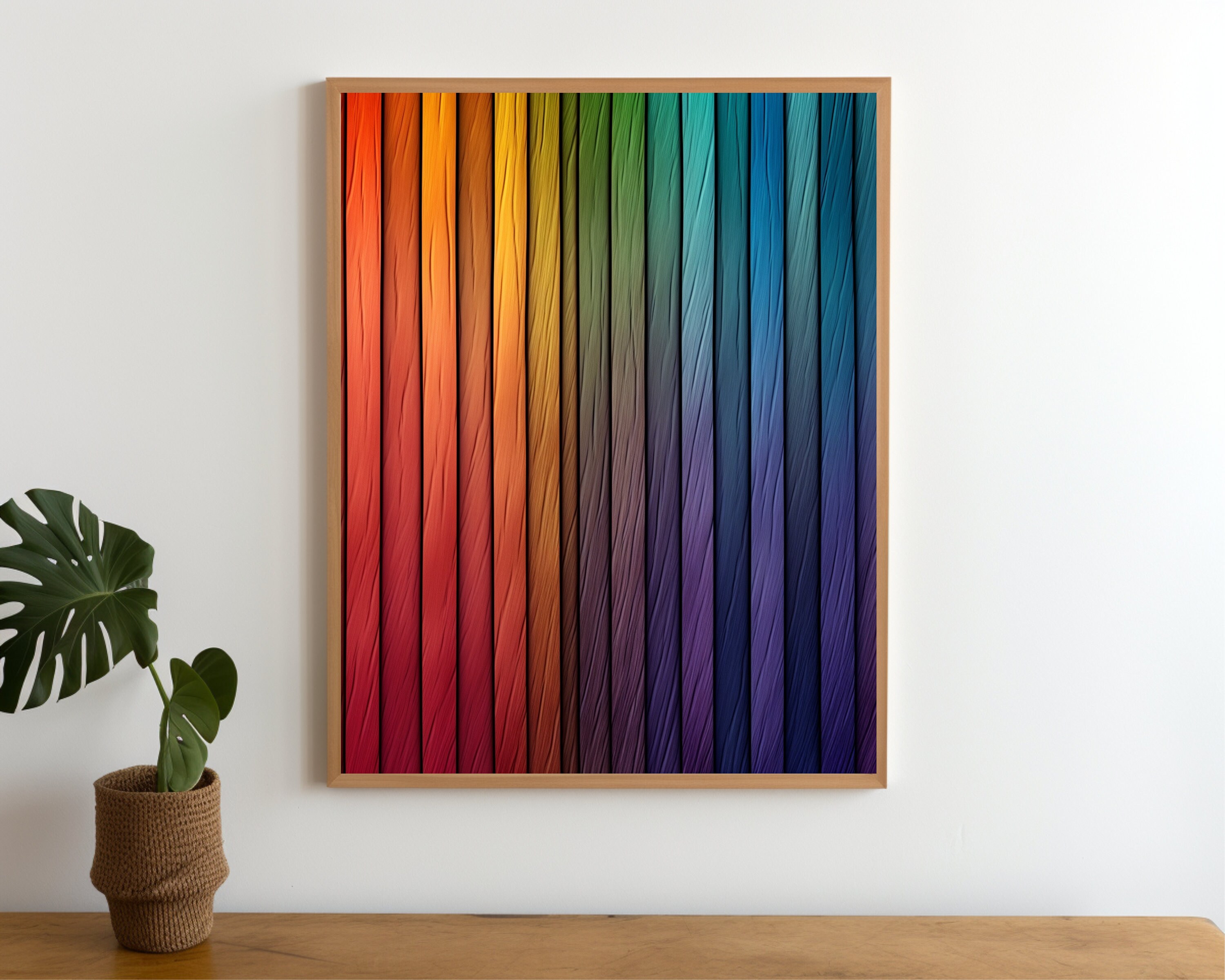 Set of 3 Colorful Aesthetic Posters - Printable Wall Art for Instant ...