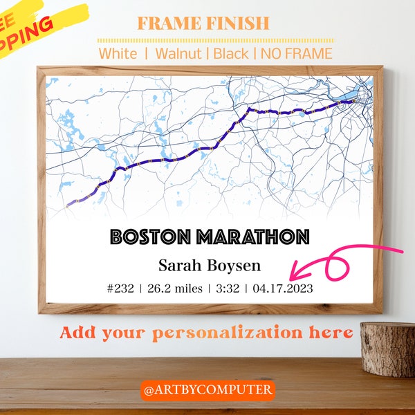 Boston Marathon - Etsy