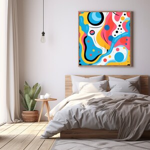 Print Set of 6: Abstract Pop Art Bundle for Instant Download ...