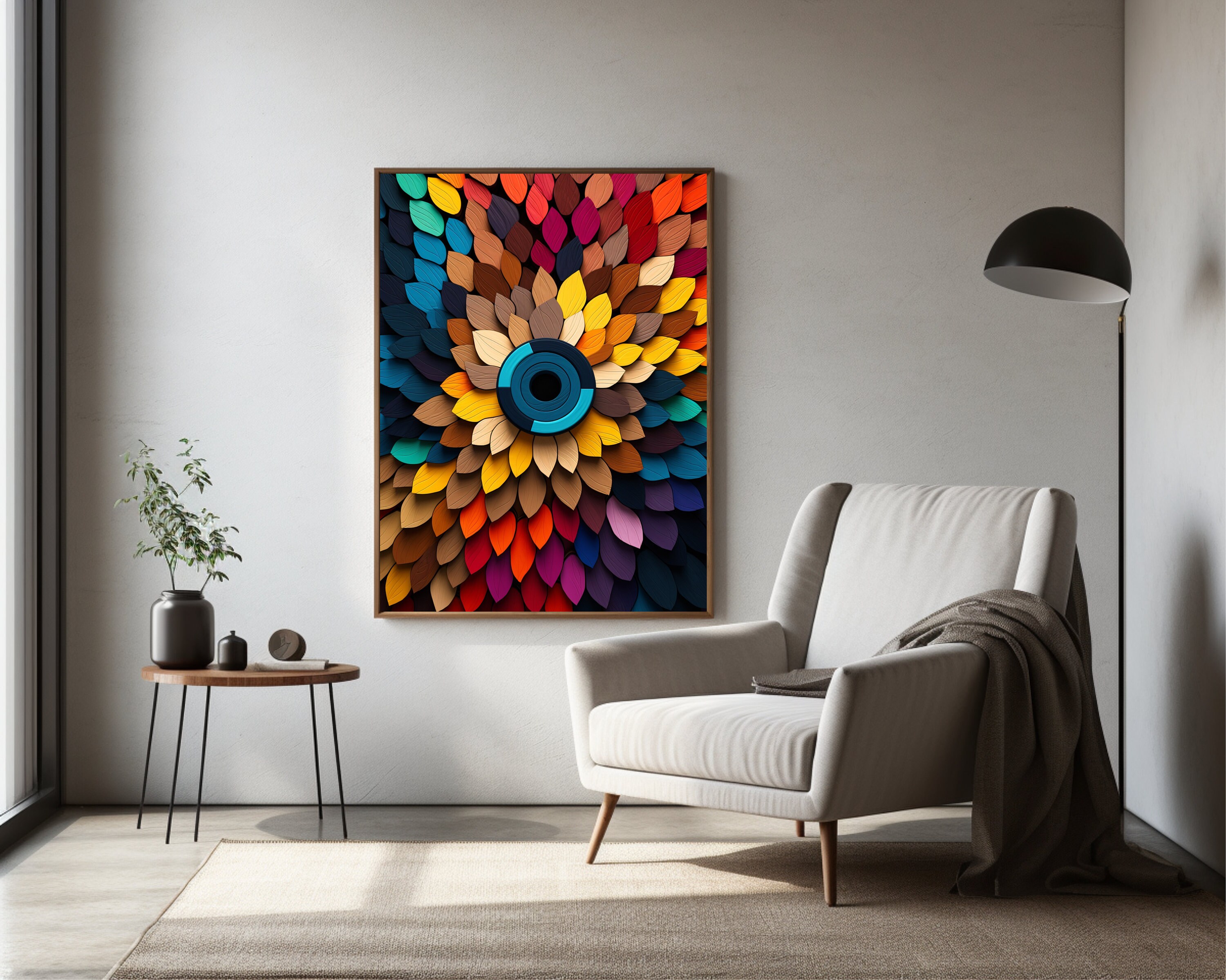 Set of 3 Colorful Aesthetic Posters - Printable Wall Art for Instant ...