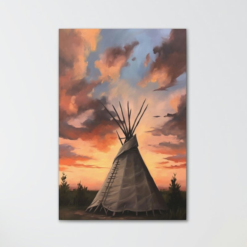 Teepee Art - Etsy