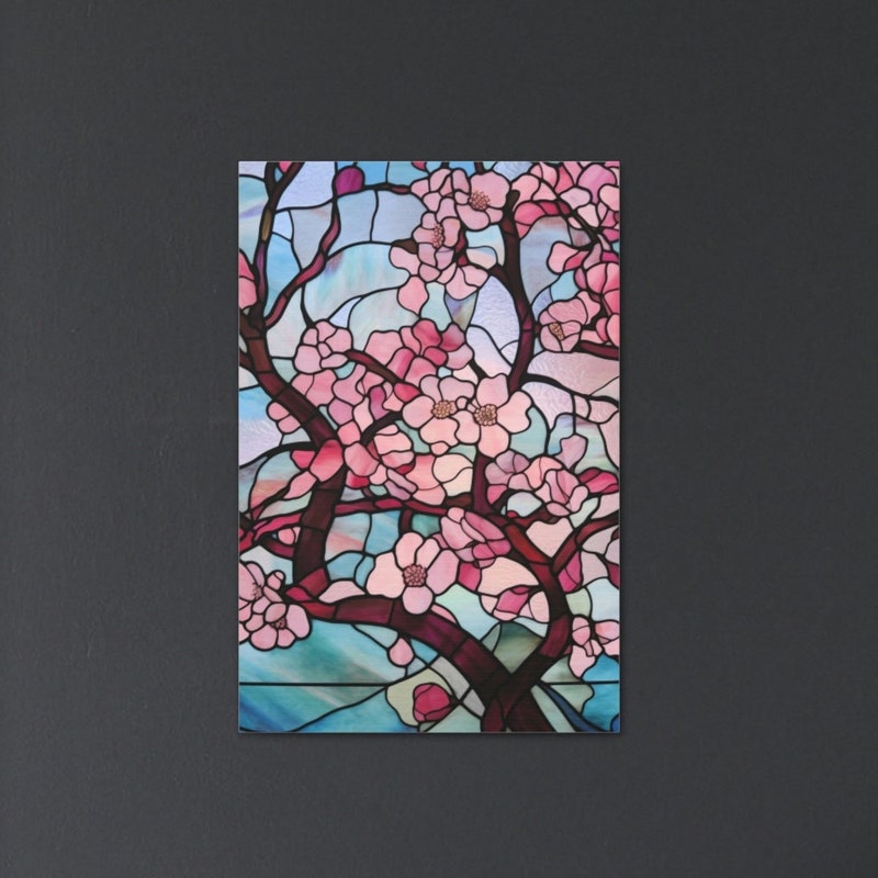 Stained Glass Art Print - Etsy