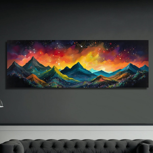 Night Sky Mural - Etsy