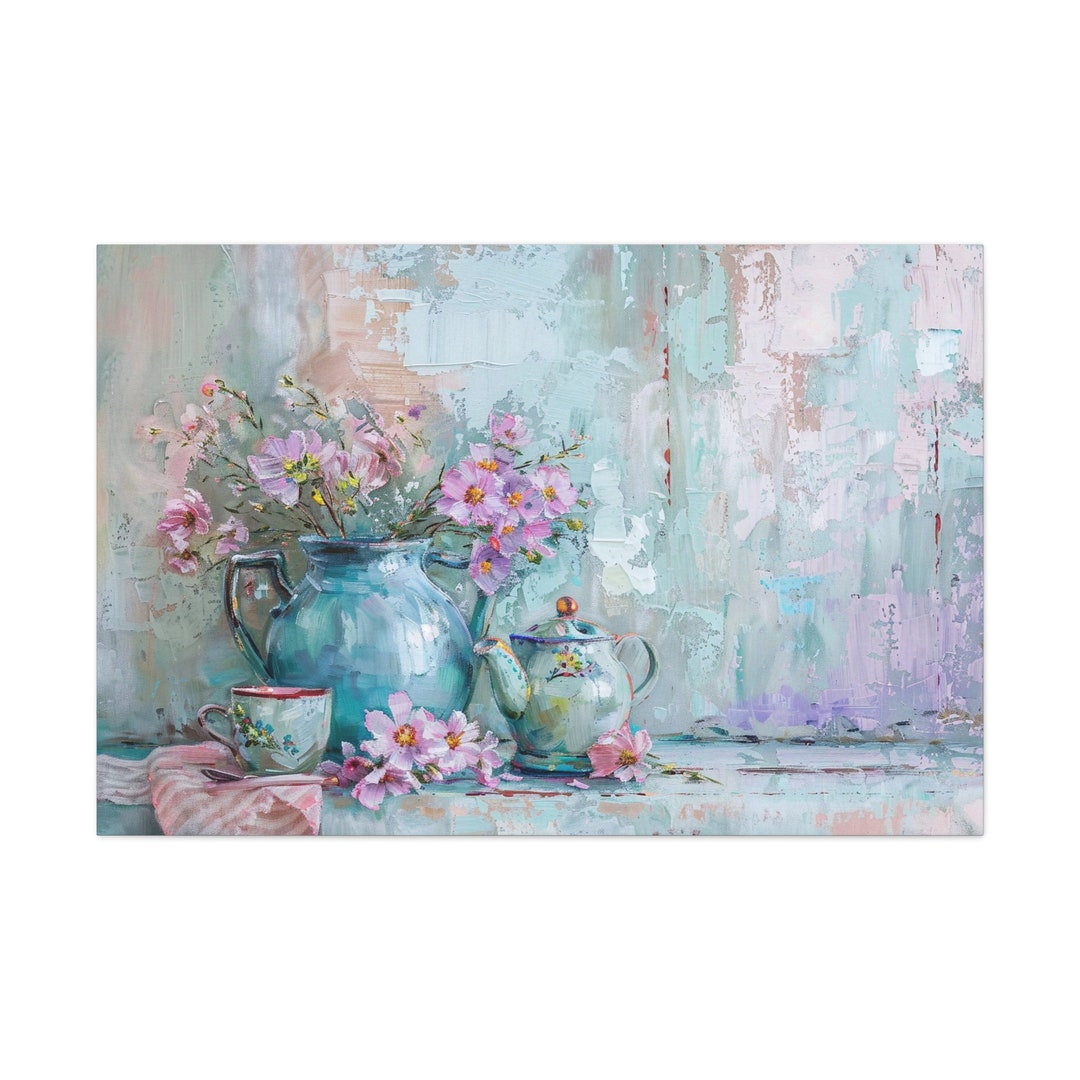 Rustic Chic Farmhouse Kitchen Artwork, Dining Room Wall Decor ...