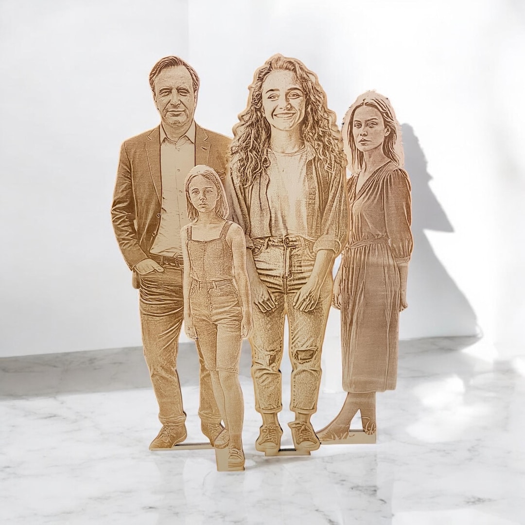 Create Laser File From Photo - DXF/SVG for Wood Engraving & Laser ...