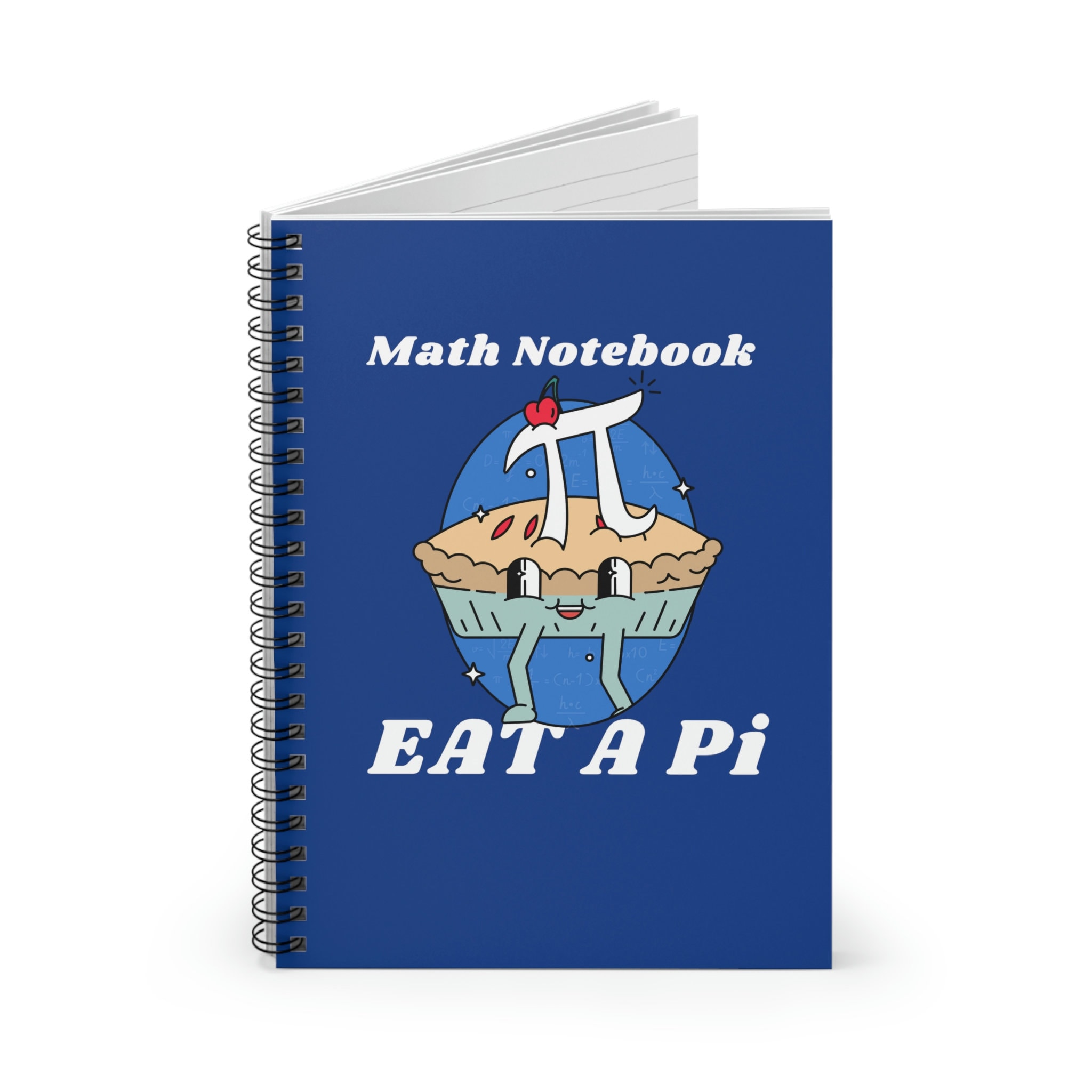 Eat A Pi Math Notebook - Make Math Fun With This Cute Journal Suitable ...
