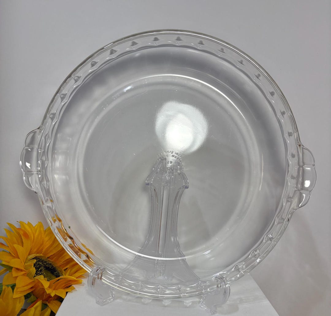Vintage Pyrex Glass Pie Plate With Handles - Etsy