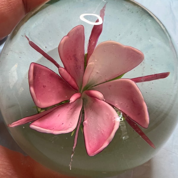 Flower Paperweight - Etsy