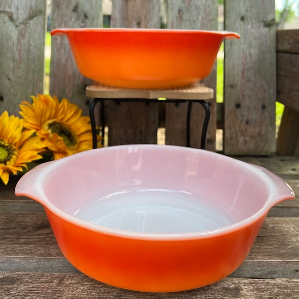 Orange Fire King - Etsy