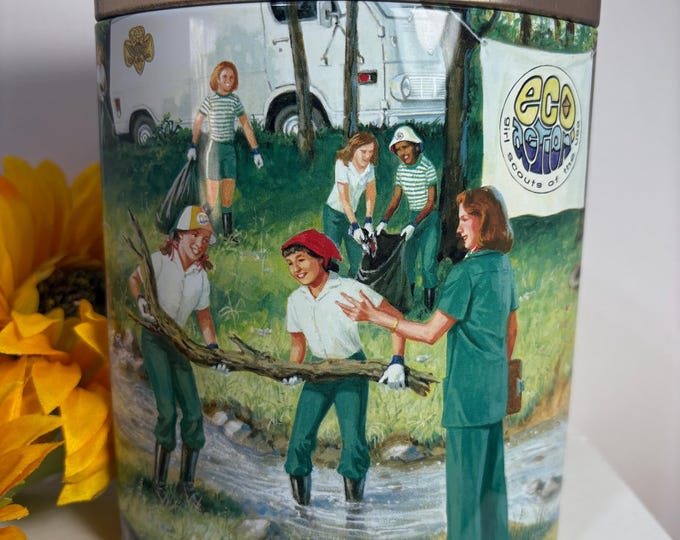 Vintage Girl Scout 2005 Ashdon Farms Collectable Tin - Etsy