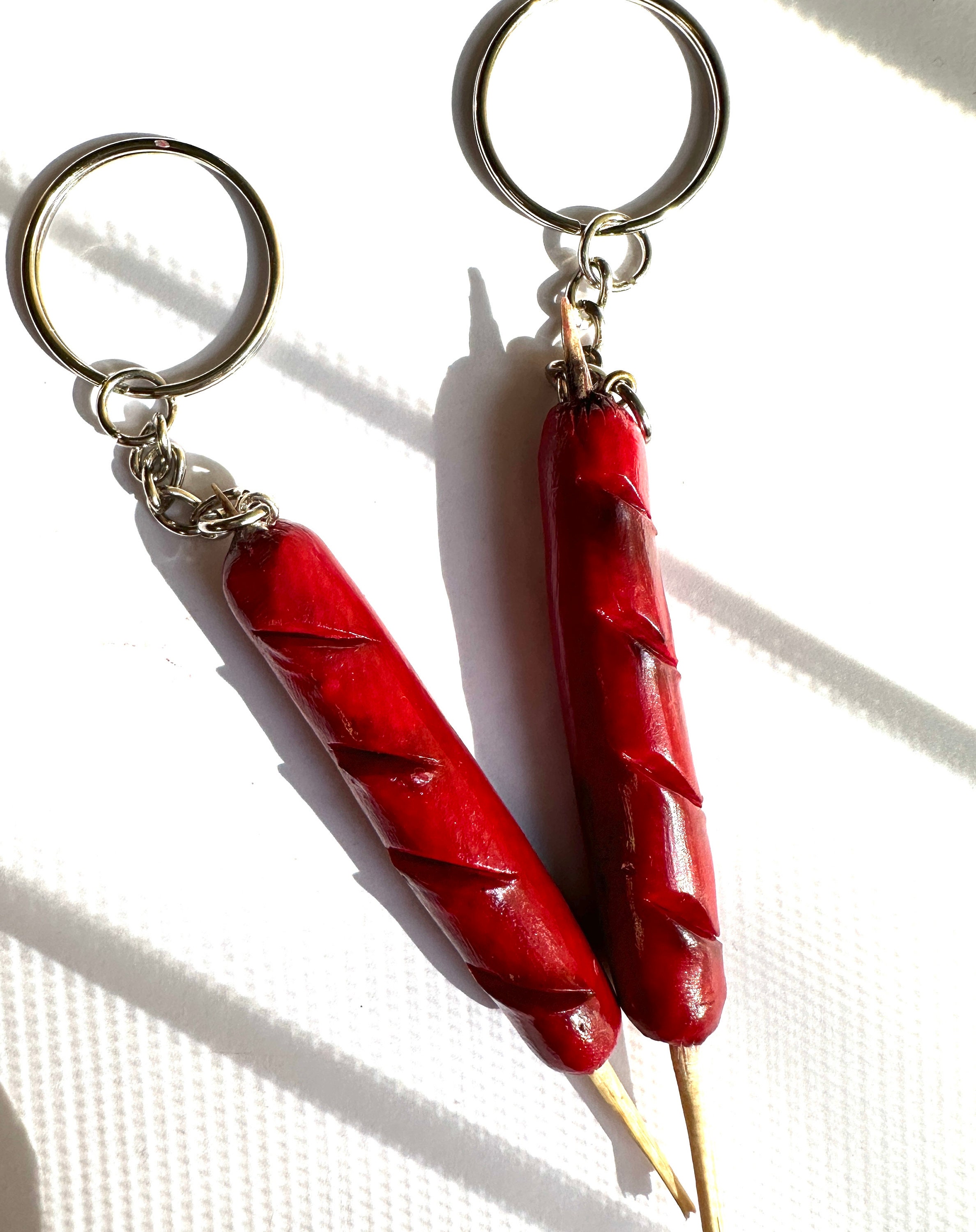Foodie Keychain, Keychain, Bag Charm, Foodie Gift, Unique Gift ...