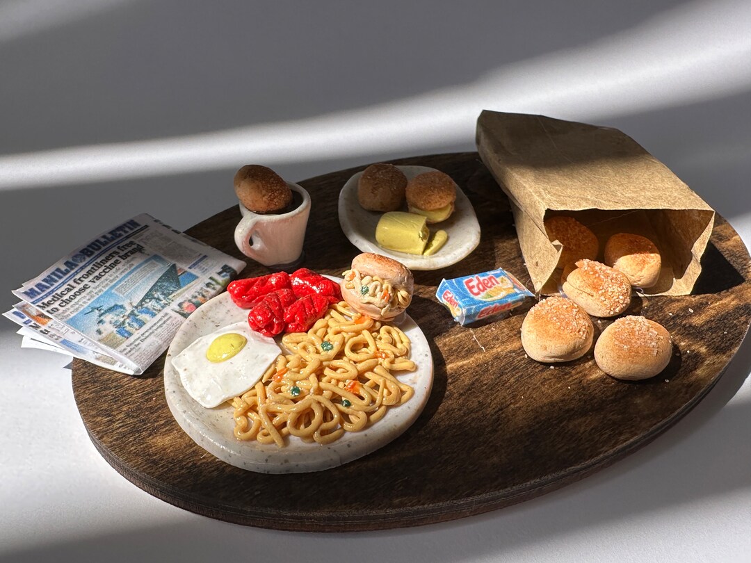 Pinoy Breakfast Magnet Scene - Etsy