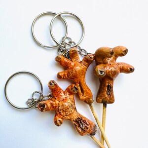 Foodie Keychain, Keychain, Bag Charm, Foodie Gift, Unique Gift ...