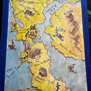Hand-made Fantasy Maps - Etsy
