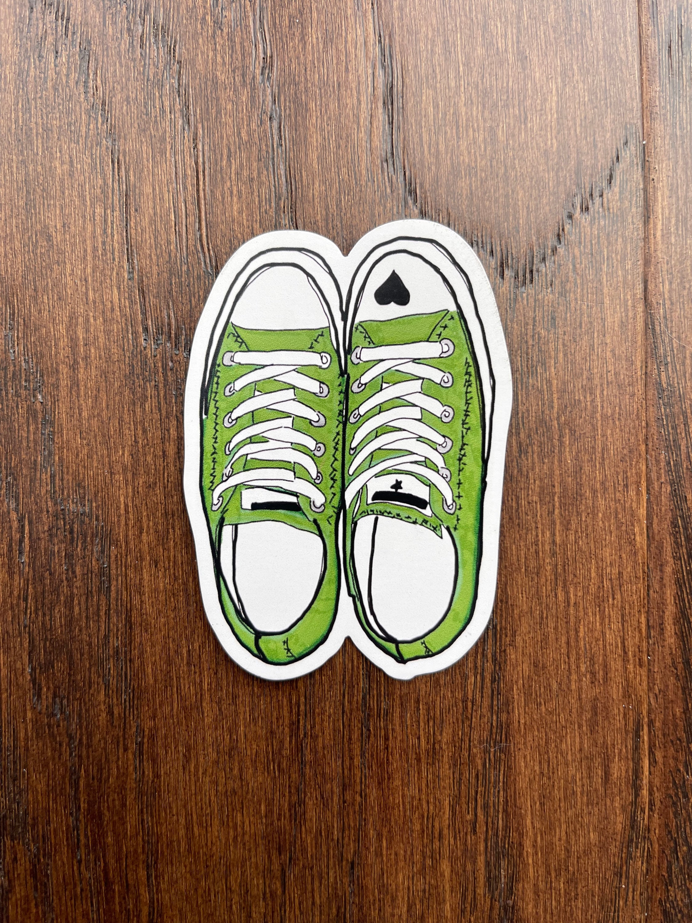How To Draw Converse Shoes From The Front